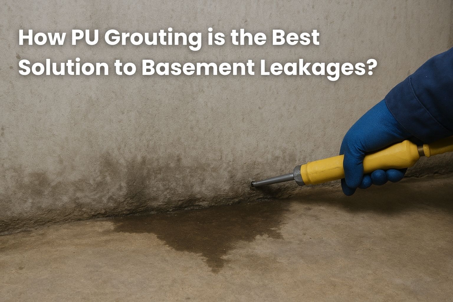 How PU Grouting is the Best Solution to Basement Leakages? - Hallmark ...